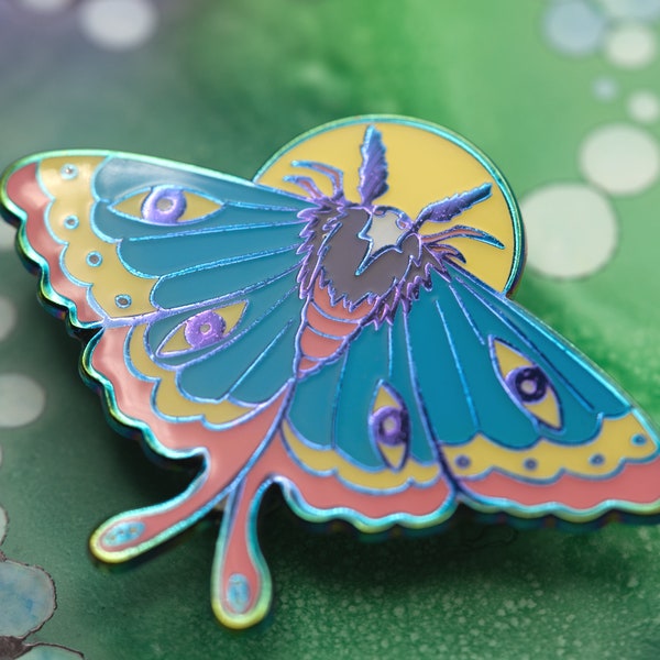 Nature Enamel Pin - Etsy