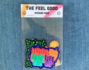 Feel Good Sticker - Etsy