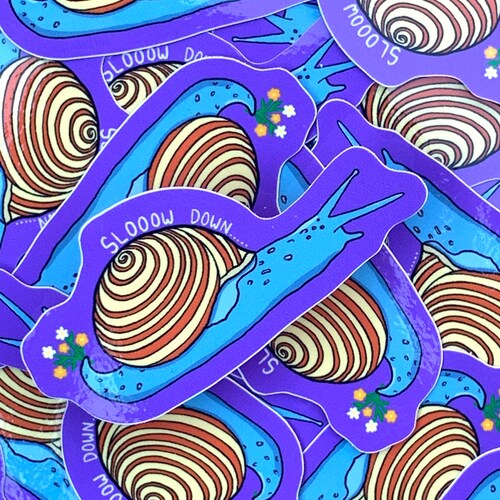 Slow Rider Sticker - Etsy