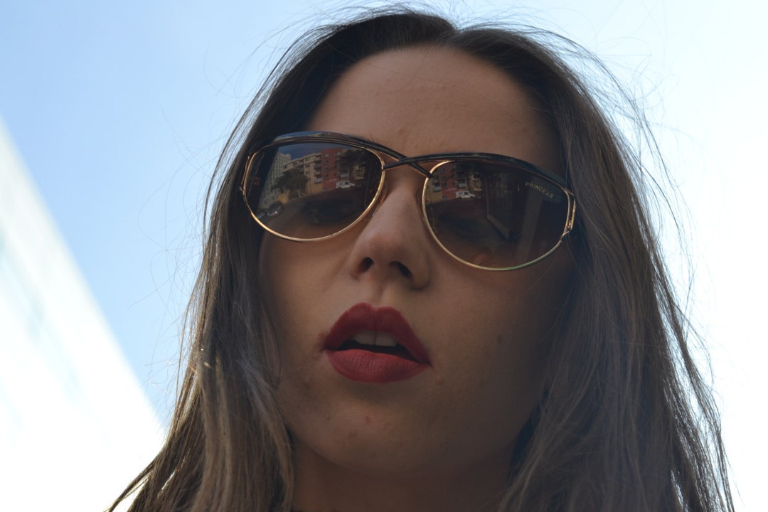 Sunglasses Vintage 80s Princess Upscale Sunnies Dope Sunnies Glass ...