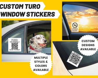 Car Window Decal Qr Code - Etsy