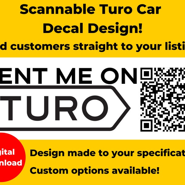 Rent Me Qr Code Decal - Etsy