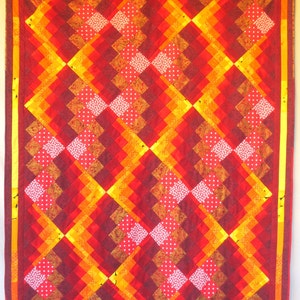 Bargello Baby Quilt Pattern - Etsy