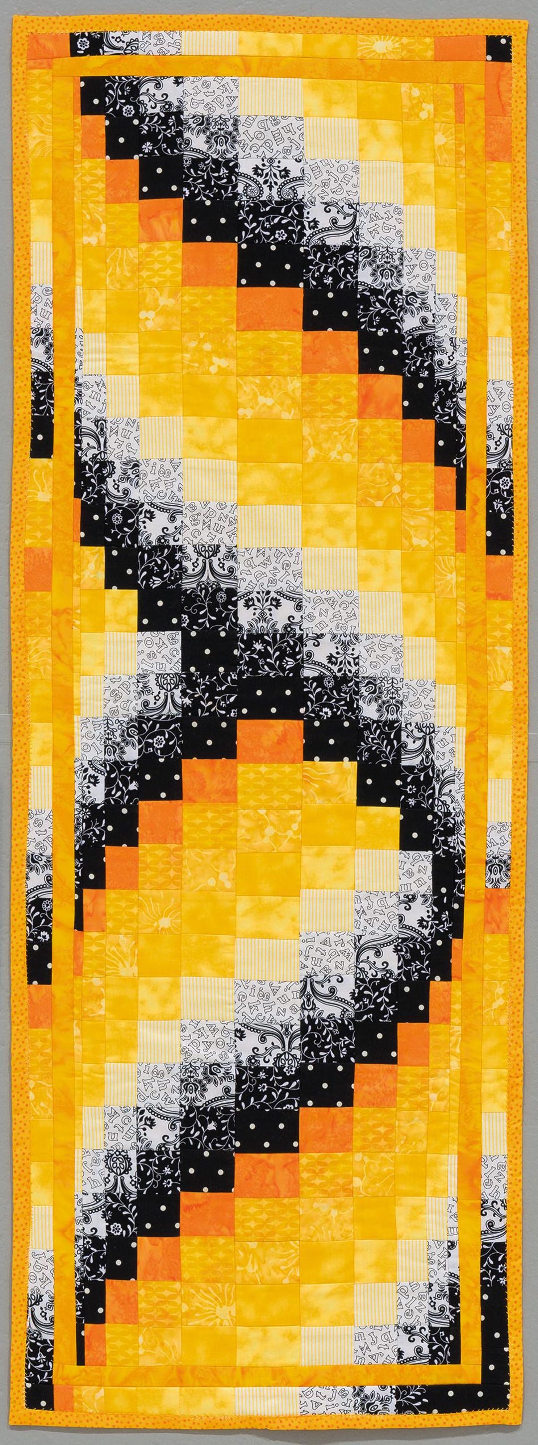 Autumn Leaves Bargello Table Runner Pattern - Etsy