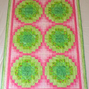 Bargello Baby Quilt Pattern - Etsy