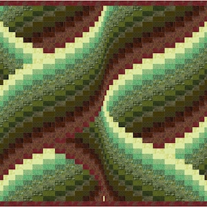 The Restless Wind Bargello Quilt Pattern - Etsy