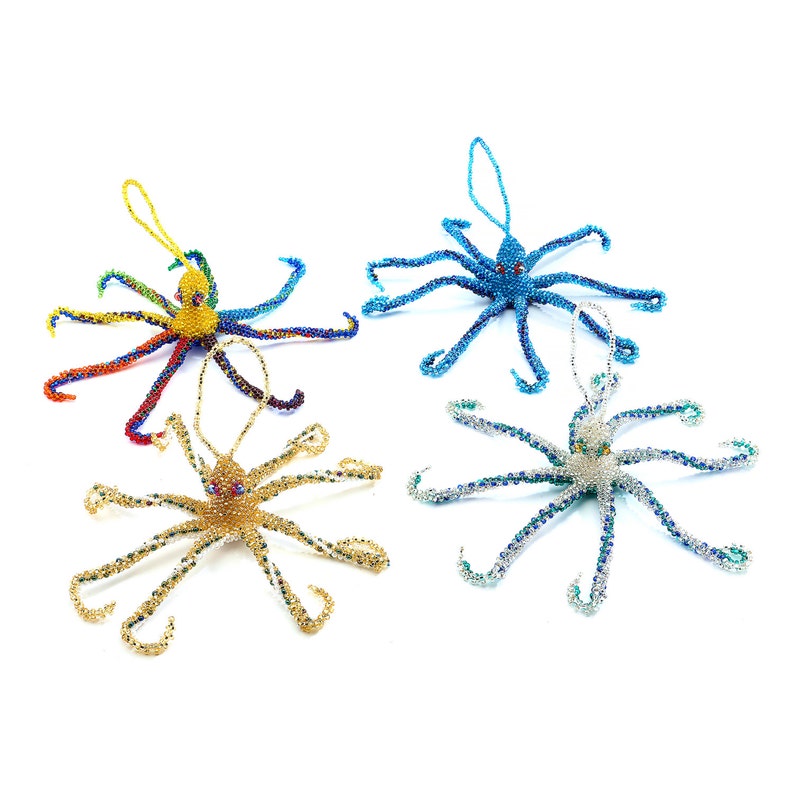 Beaded Octopus - Etsy