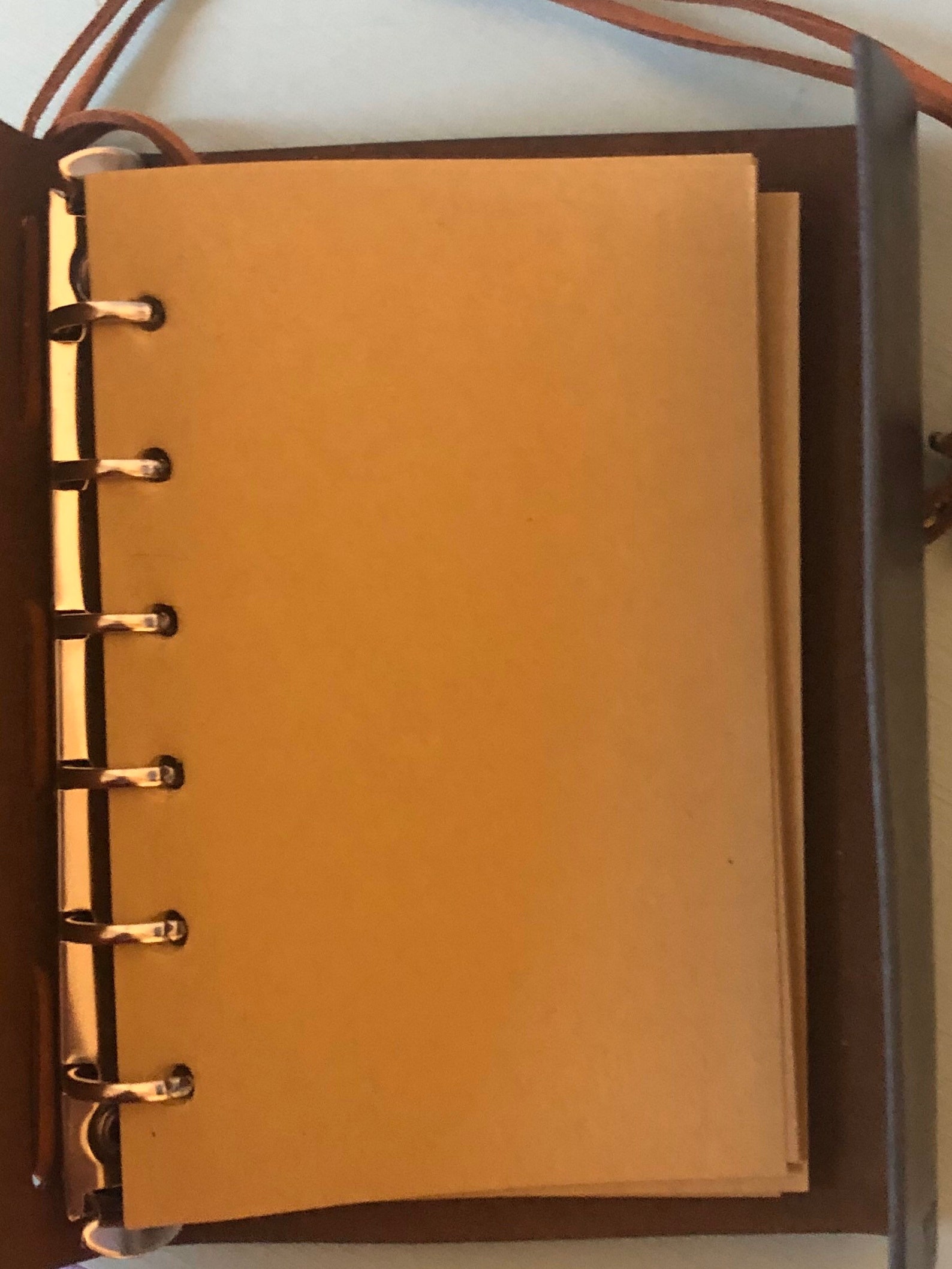 Personalized Leather Blank Journal Sketch Book or Songbook - Etsy