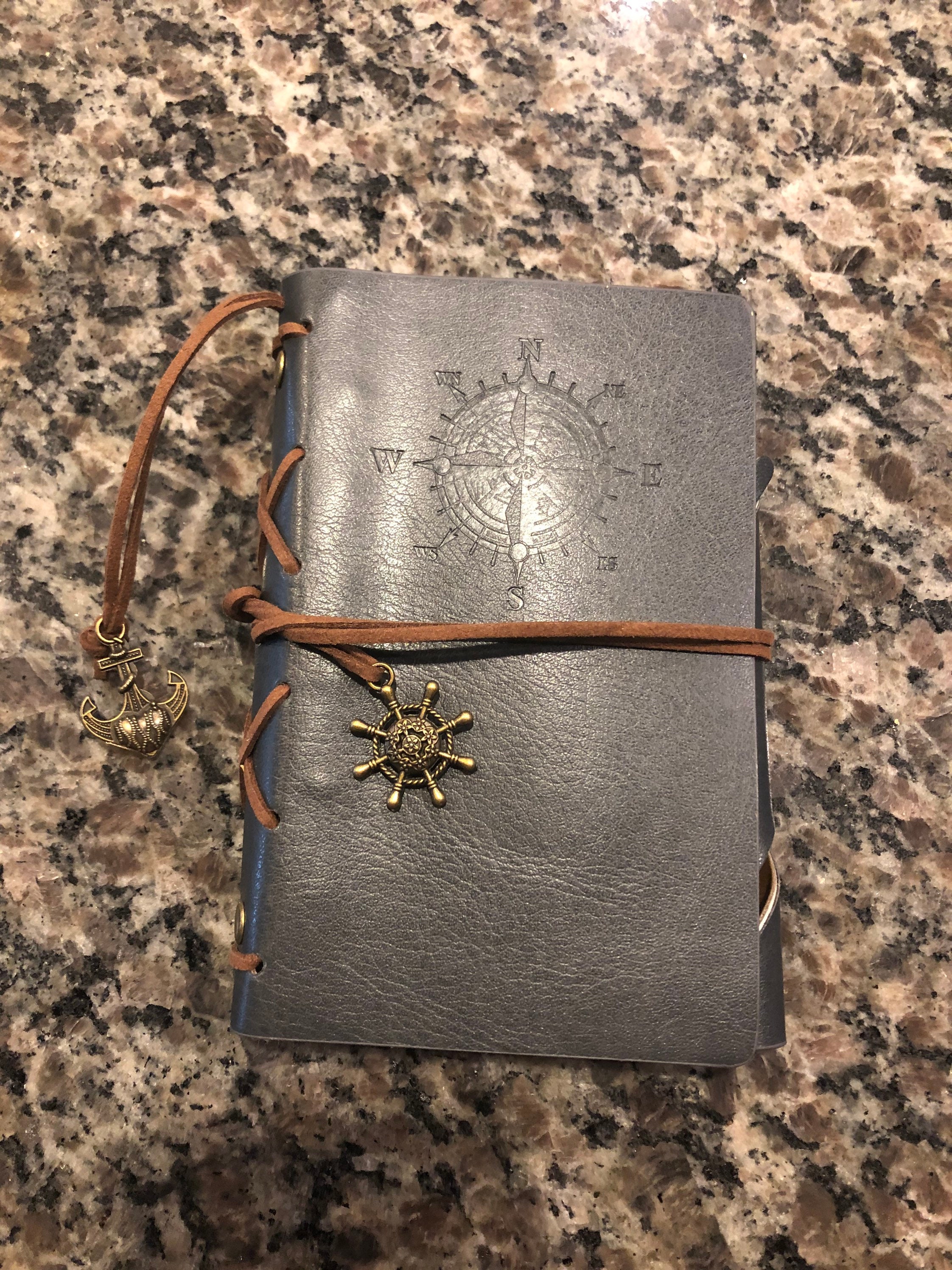 Personalized leather blank journal sketch book or songbook | Etsy