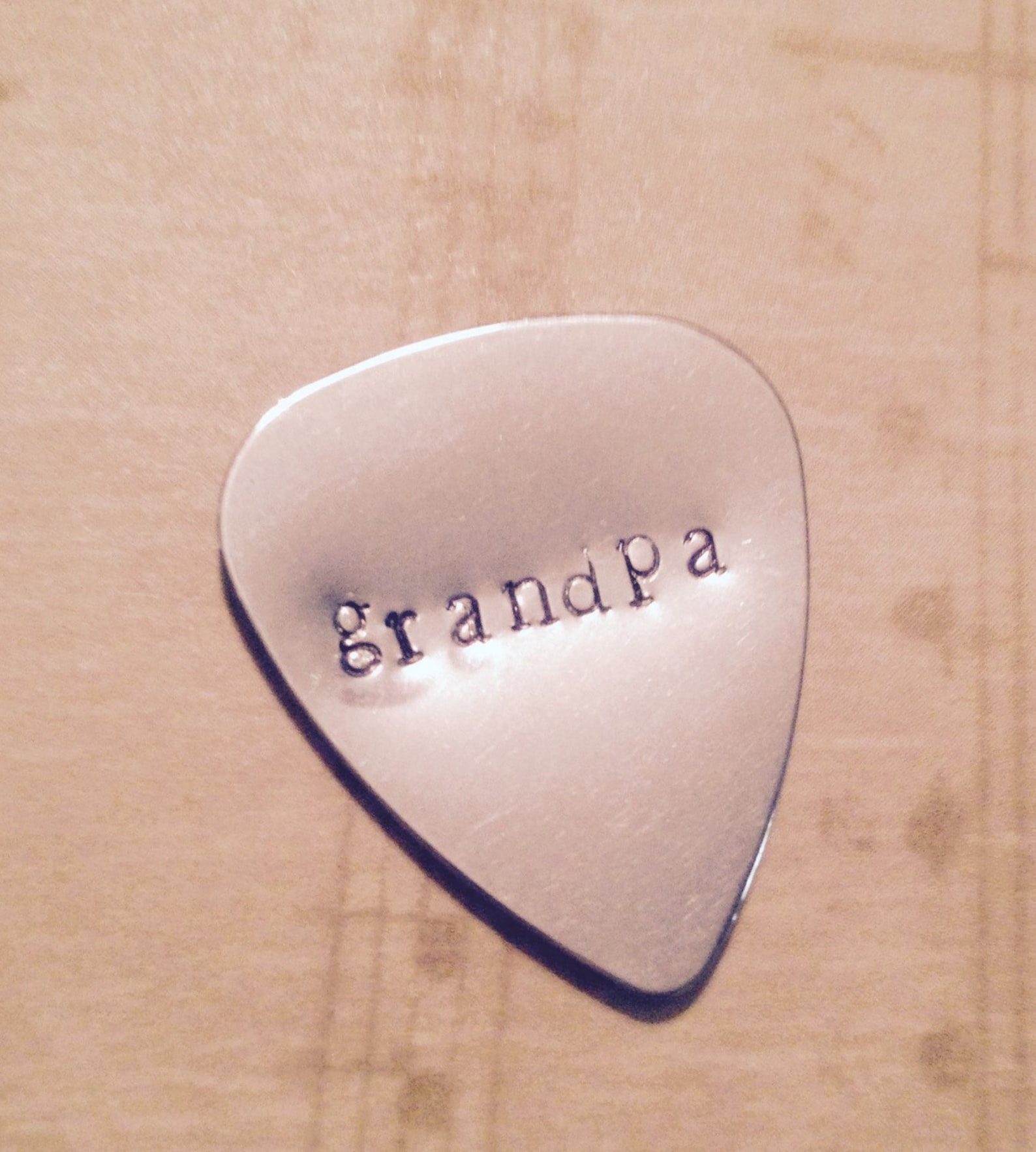Personalized Guitar Pick - Custom Made, Hand Stamped, Personalized - Etsy