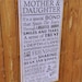 Custom Carved Wooden Sign - "mother & Daughter - It's a Special Bond ...