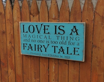 Fairy Tale Sign | Etsy
