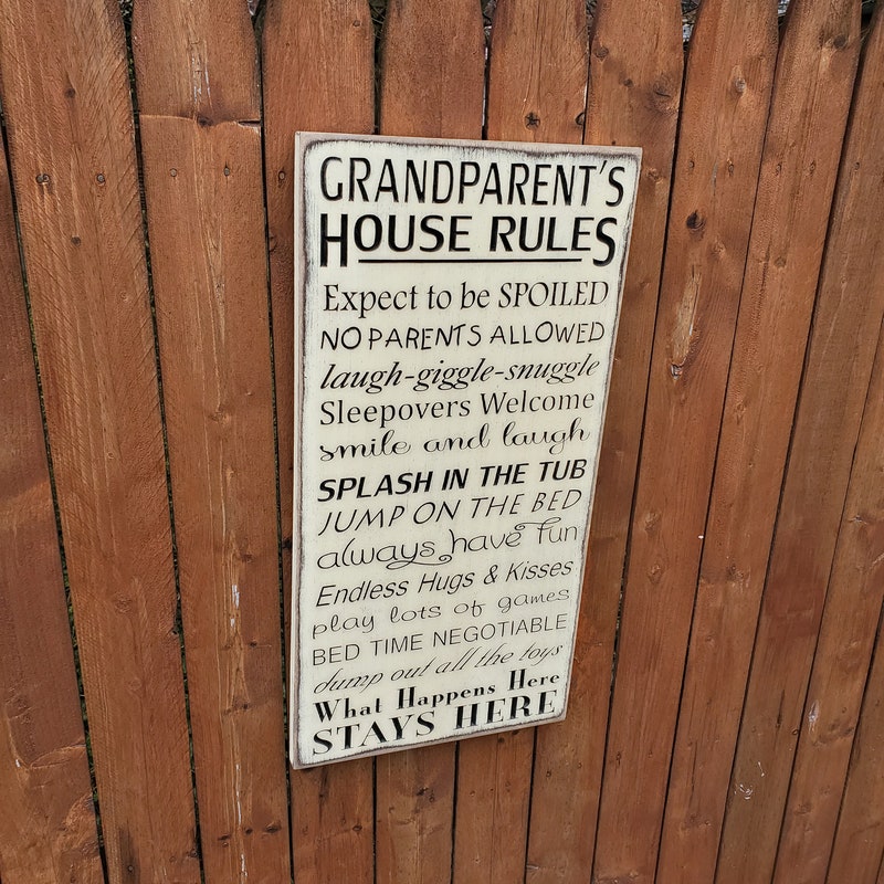Grandparents Signs - Etsy