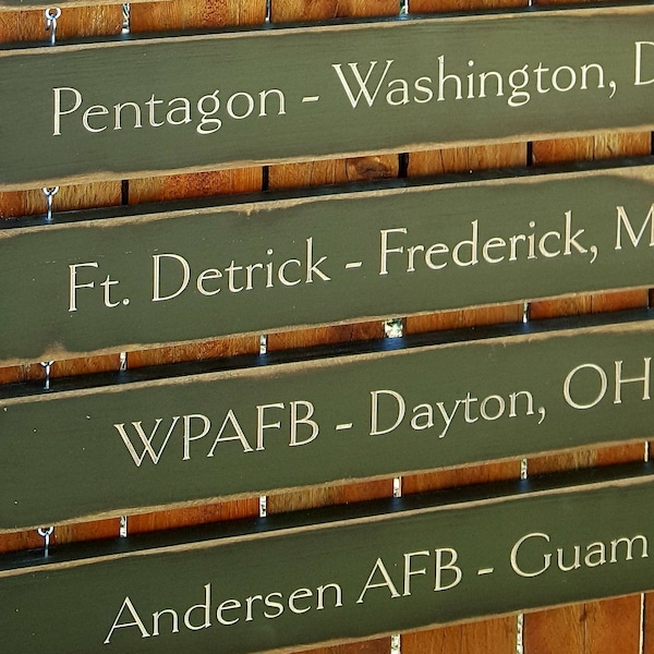 Military Family Sign - Etsy