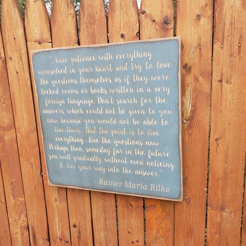 Custom Carved Wooden Sign have Patience With - Etsy