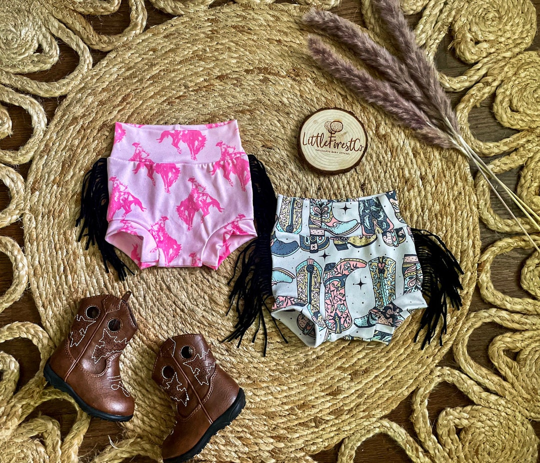 Western Fringe Bummies | Tassel Bummies | Western Boot Bummies | Cowgirl Bummies - Etsy
