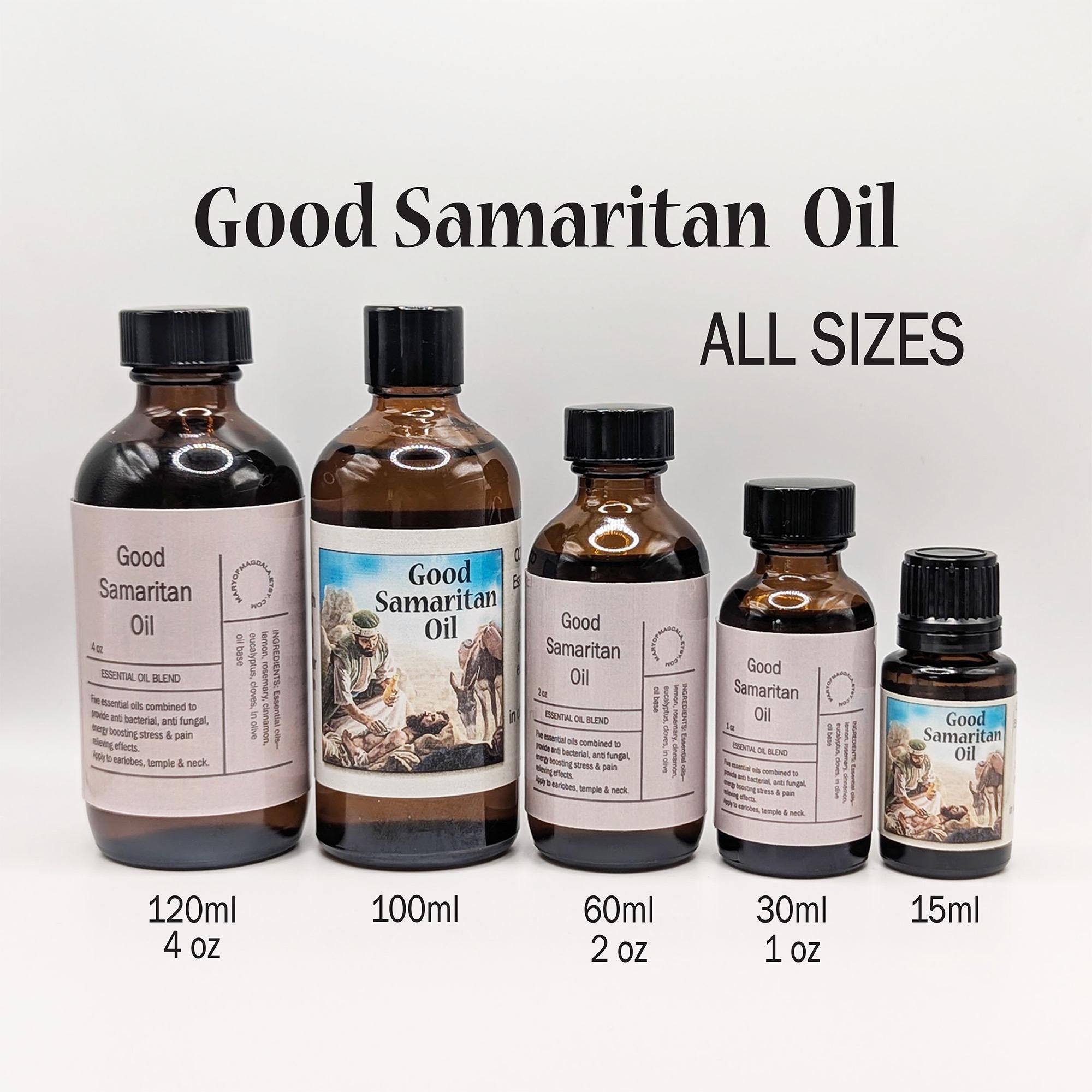 Good Samaritan Oil 15ml Bottle and the Good Samaritan Prayer Card - Etsy