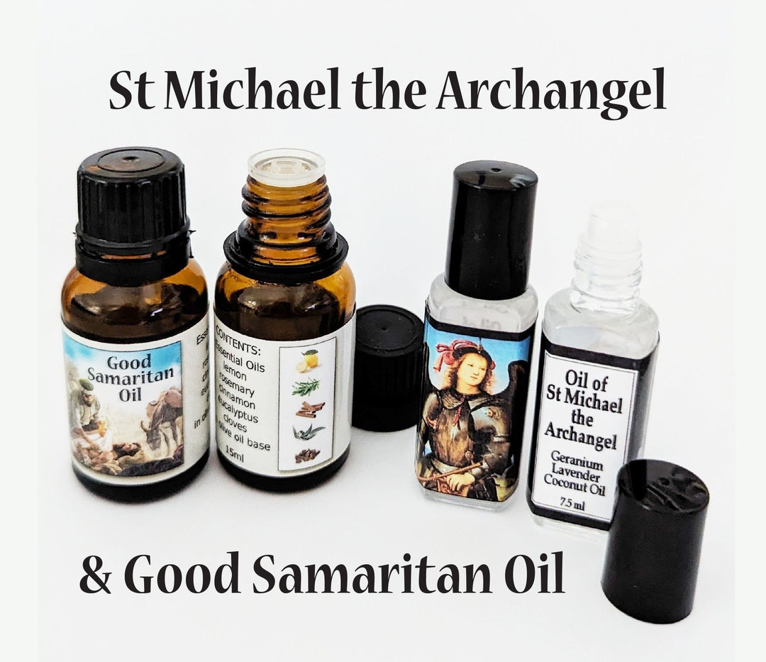 SPIRITUAL OIL Set of 2 Oil of St Michael the Archangel 7.5ml and Good ...