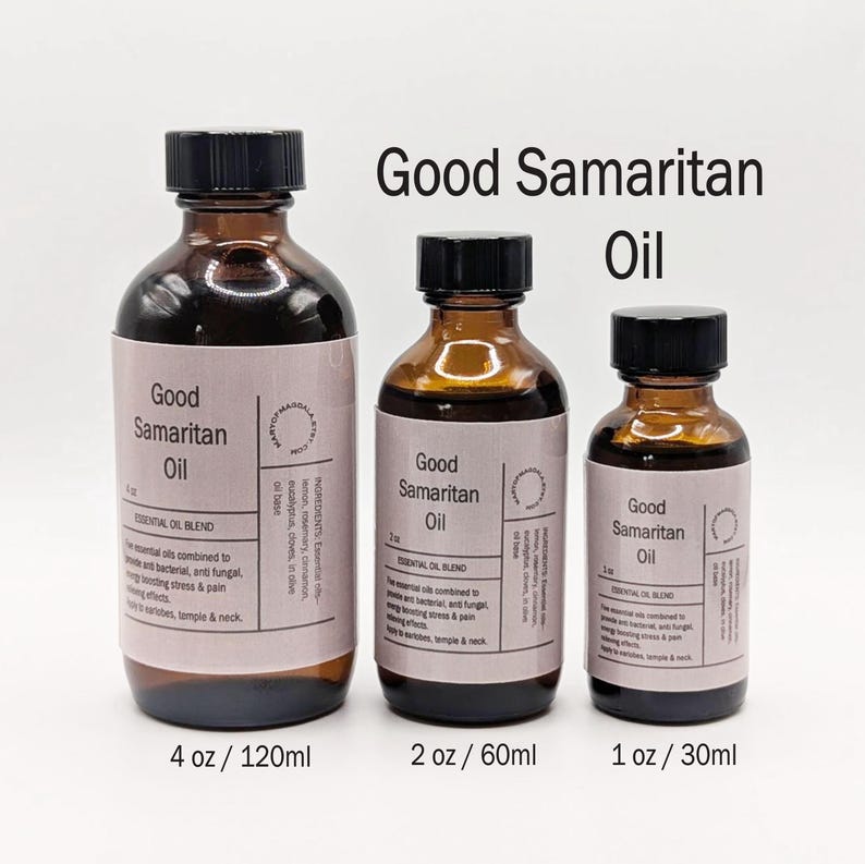 Good Samaritan 30ml / 1 Oz Bottle - Etsy
