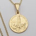 Our Lady of Fatima 16mm, Three Children of Fatima, 18K Gold Vermeil ...