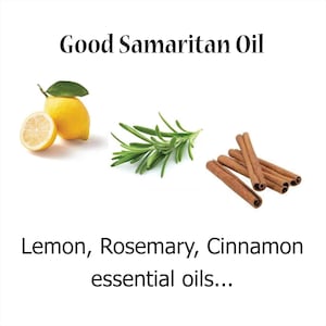 Good Samaritan Oil 15ml Bottle and the Good Samaritan Prayer Card - Etsy