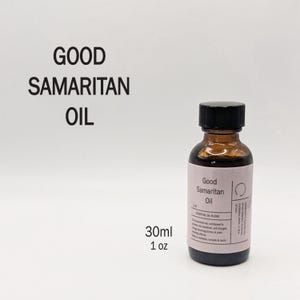 Good Samaritan Oil 15ml Bottle and the Good Samaritan Prayer Card - Etsy
