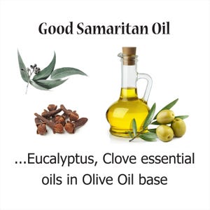 Good Samaritan Oil 15ml Bottle and the Good Samaritan Prayer Card - Etsy