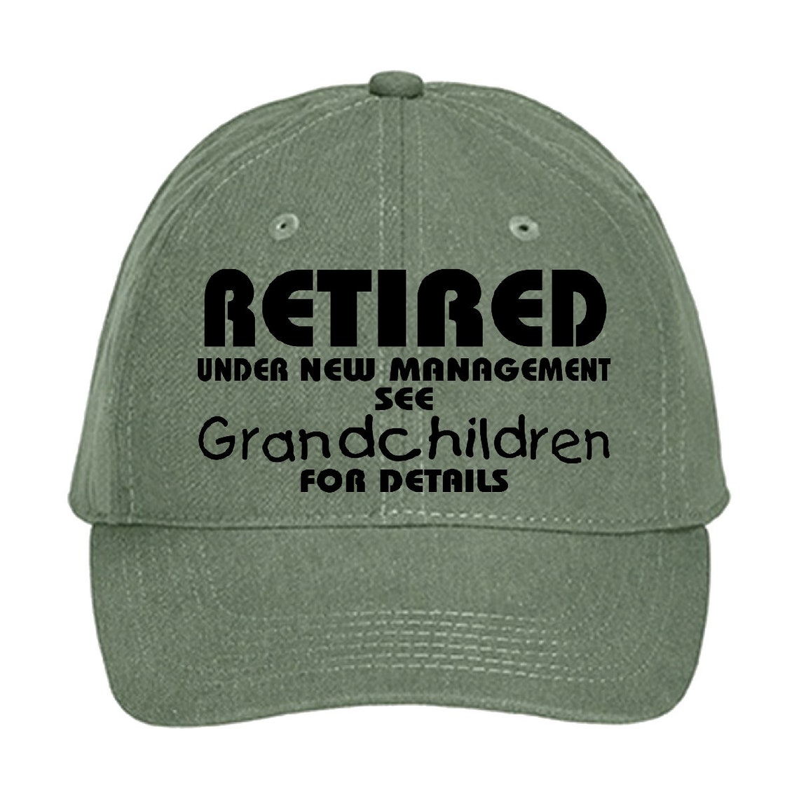 Retirement Hat Gift/ Funny Retired Under New Management See | Etsy