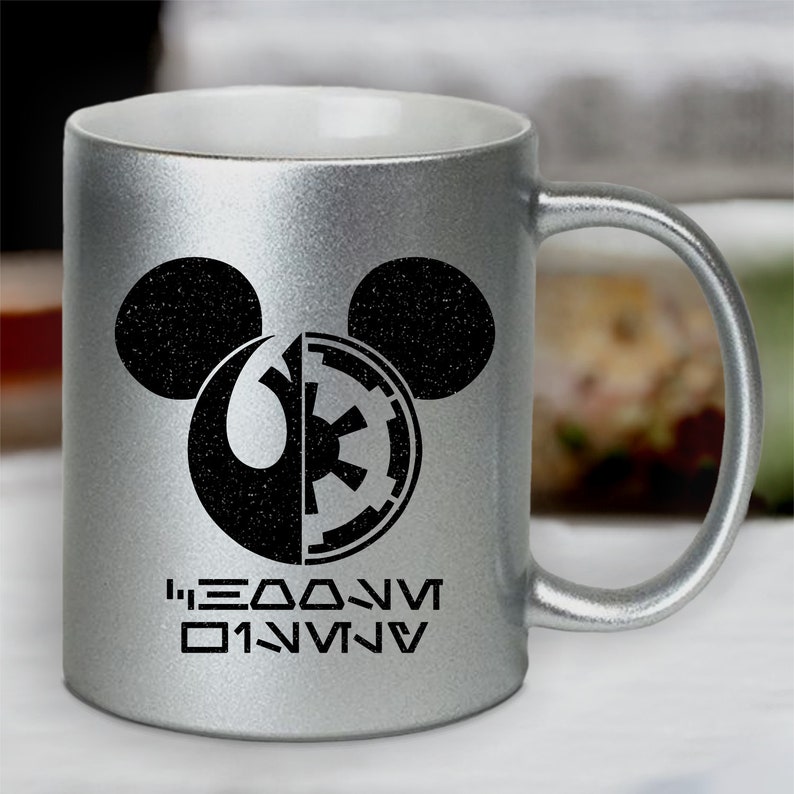Star Wars Mickey Mouse Disney Mug/ Jedi Sith Choose Wisely in - Etsy