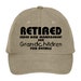 Retirement Hat Gift/ Funny Retired Under New Management See - Etsy