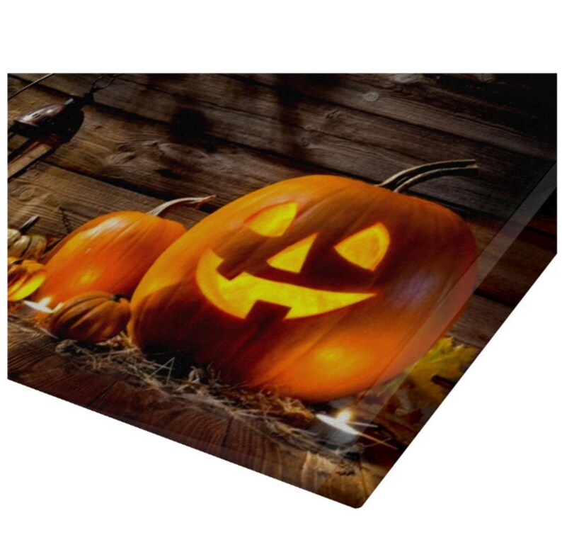 Halloween Jack Olantern Cutting Board/ Outdoor Pumpkins With - Etsy