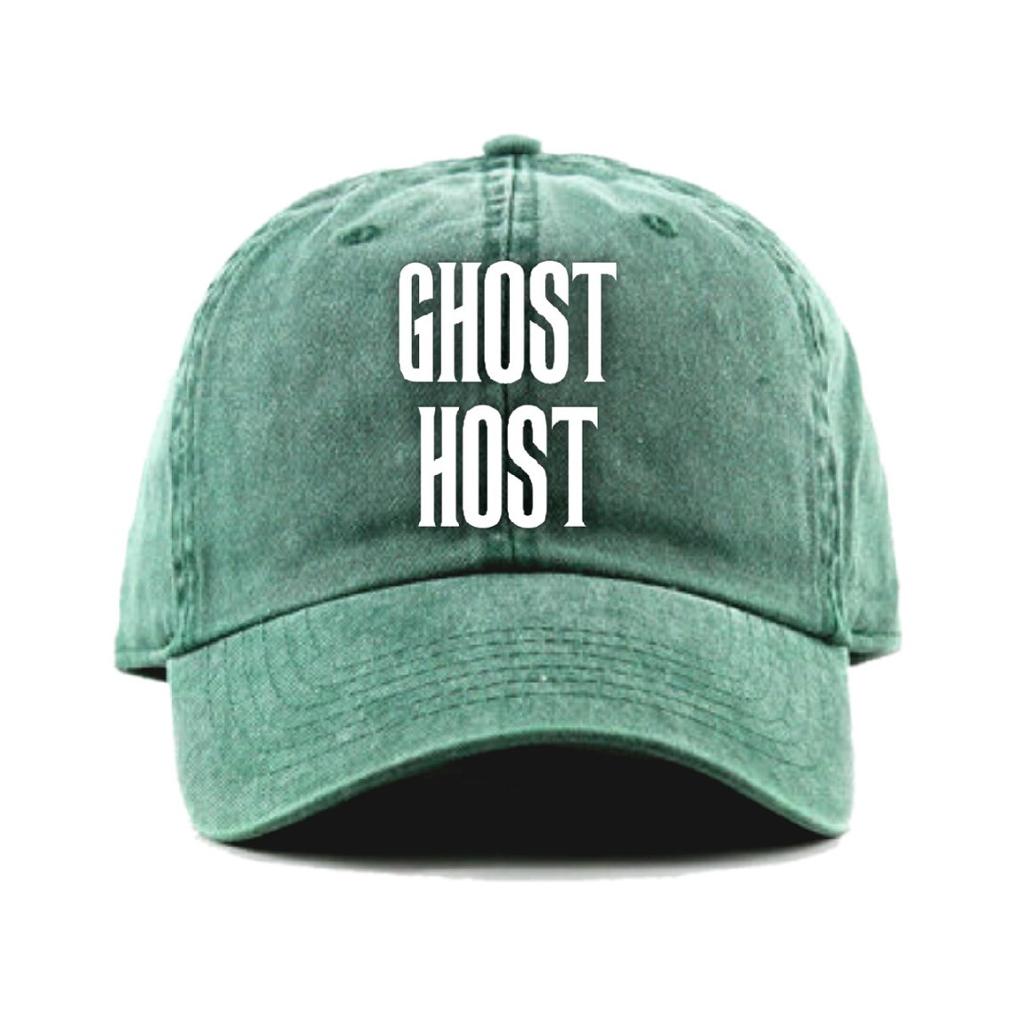 Disney Haunted Mansion Hat/ Ghost Host Baseball Hat/ Haunted - Etsy