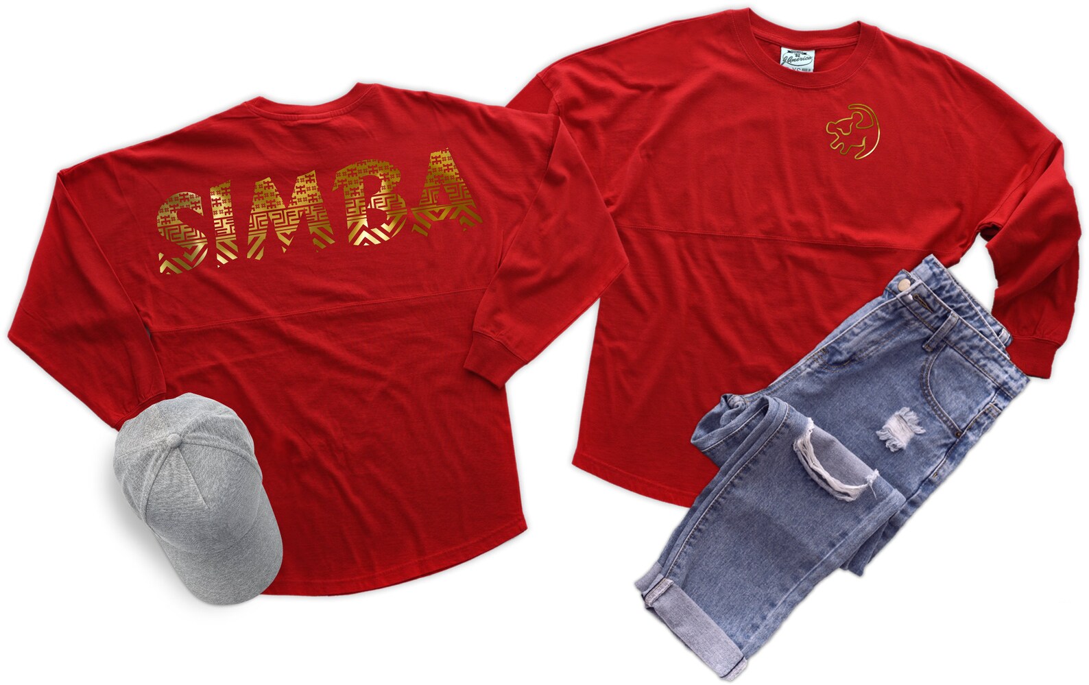 Disney Lion King Simba Jersey/ the Lion King Spirit Shirt/ - Etsy