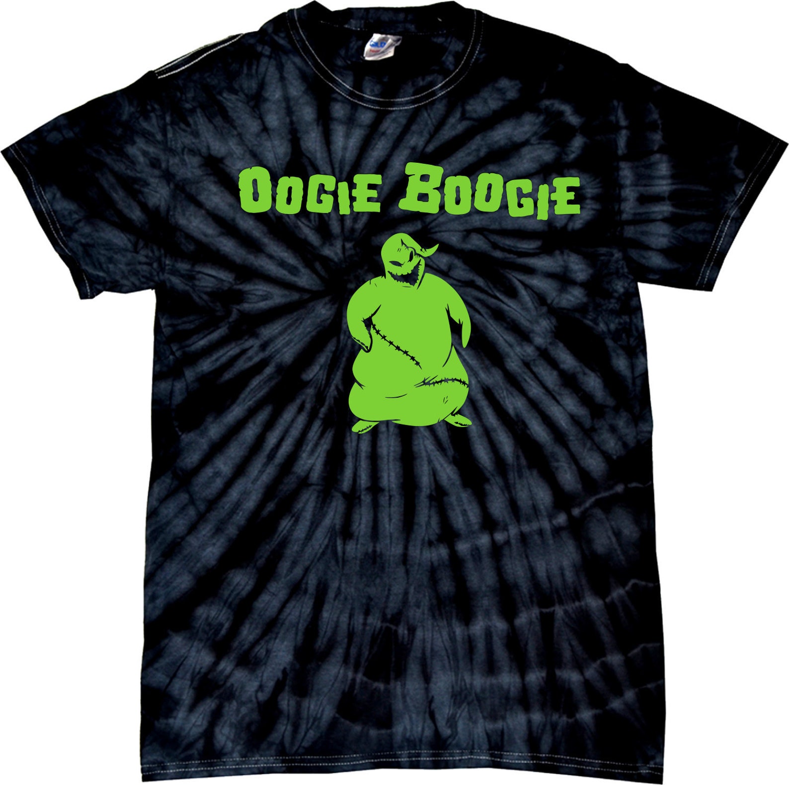 Oogie Boogie Shirts/ Nightmare Before Christmas Tie Dye Adult Youth T ...