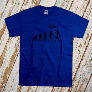 Funny Evolution T-shirt/ Evolution of Man Shirt/ Go Back We Screwed ...