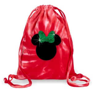 Minnie Mouse Bow Christmas Glitter Backpack/ Disney Minnie Glitter ...