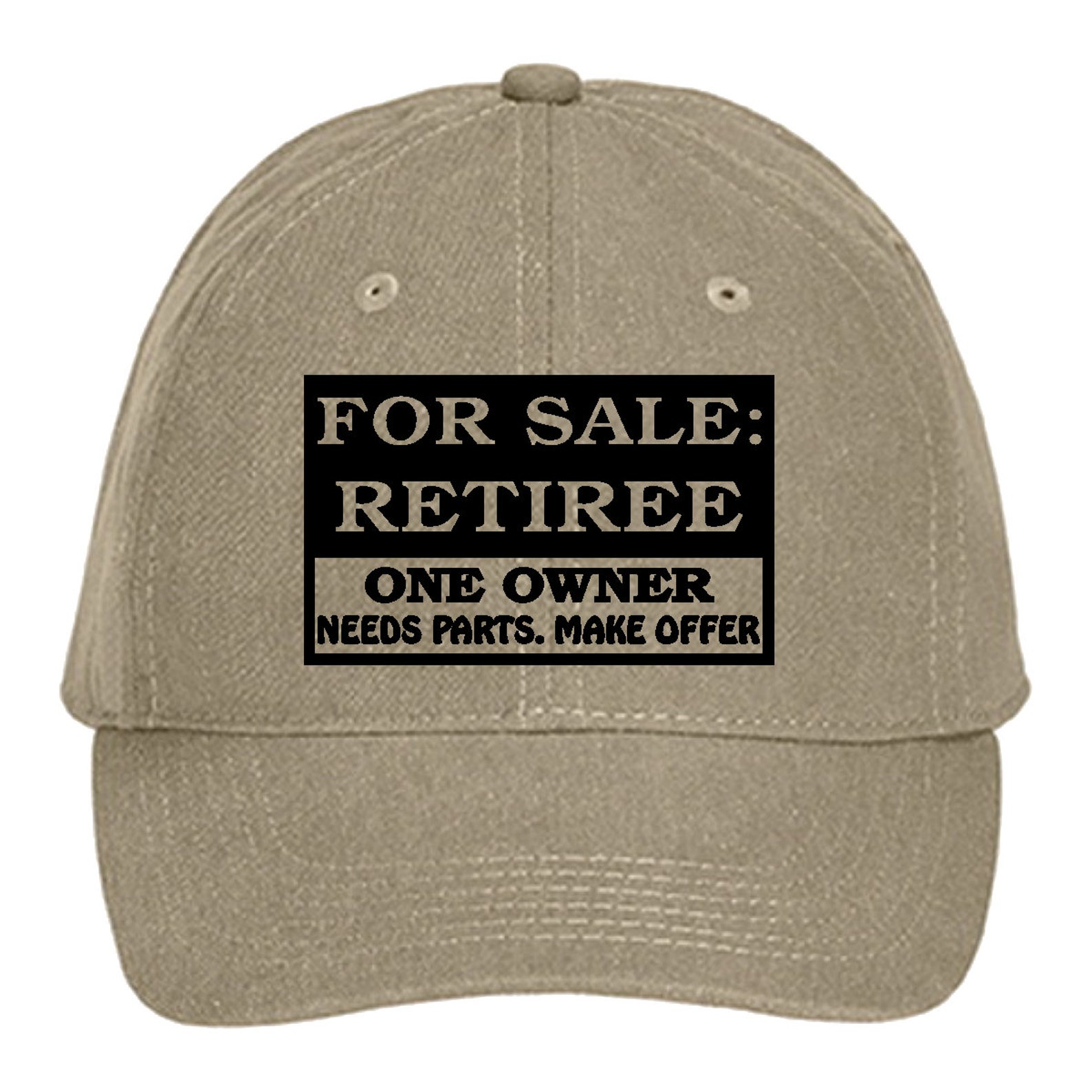 Retirement Hat Gift for Sale Ad/ Funny Retired Baseball Cap | Etsy