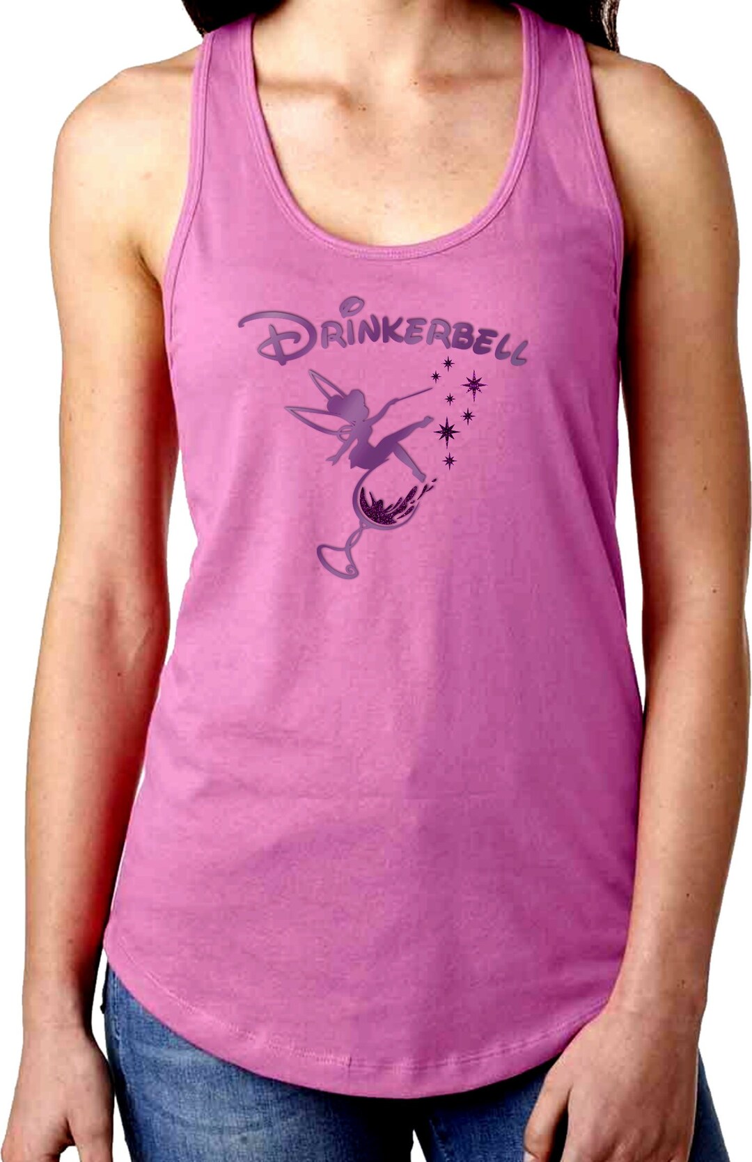 Drinkerbell Potion Purple Tank Top/ Disney Drinking Epcot Food and Wine ...