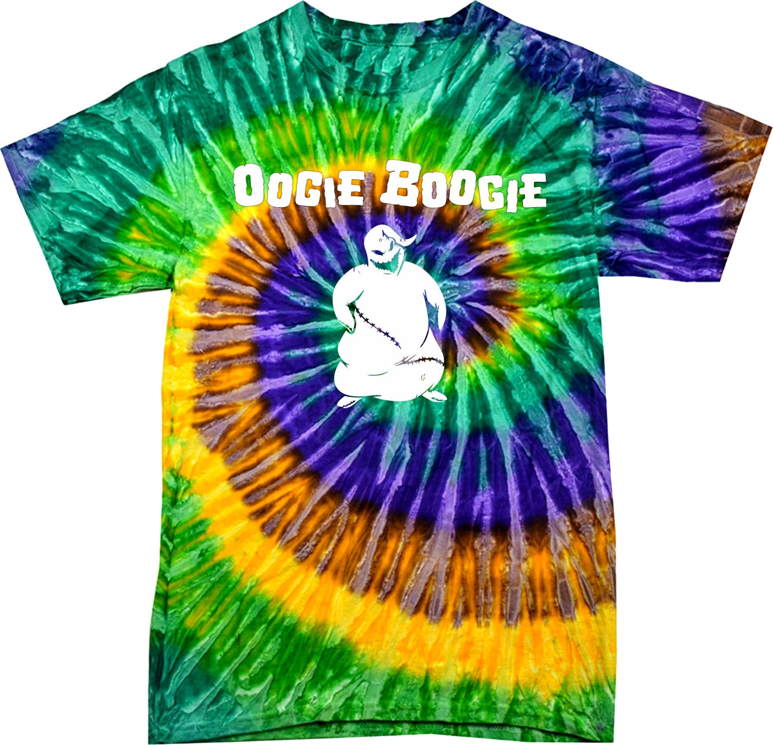 Oogie Boogie Shirts/ Nightmare Before Christmas Tie Dye Adult - Etsy