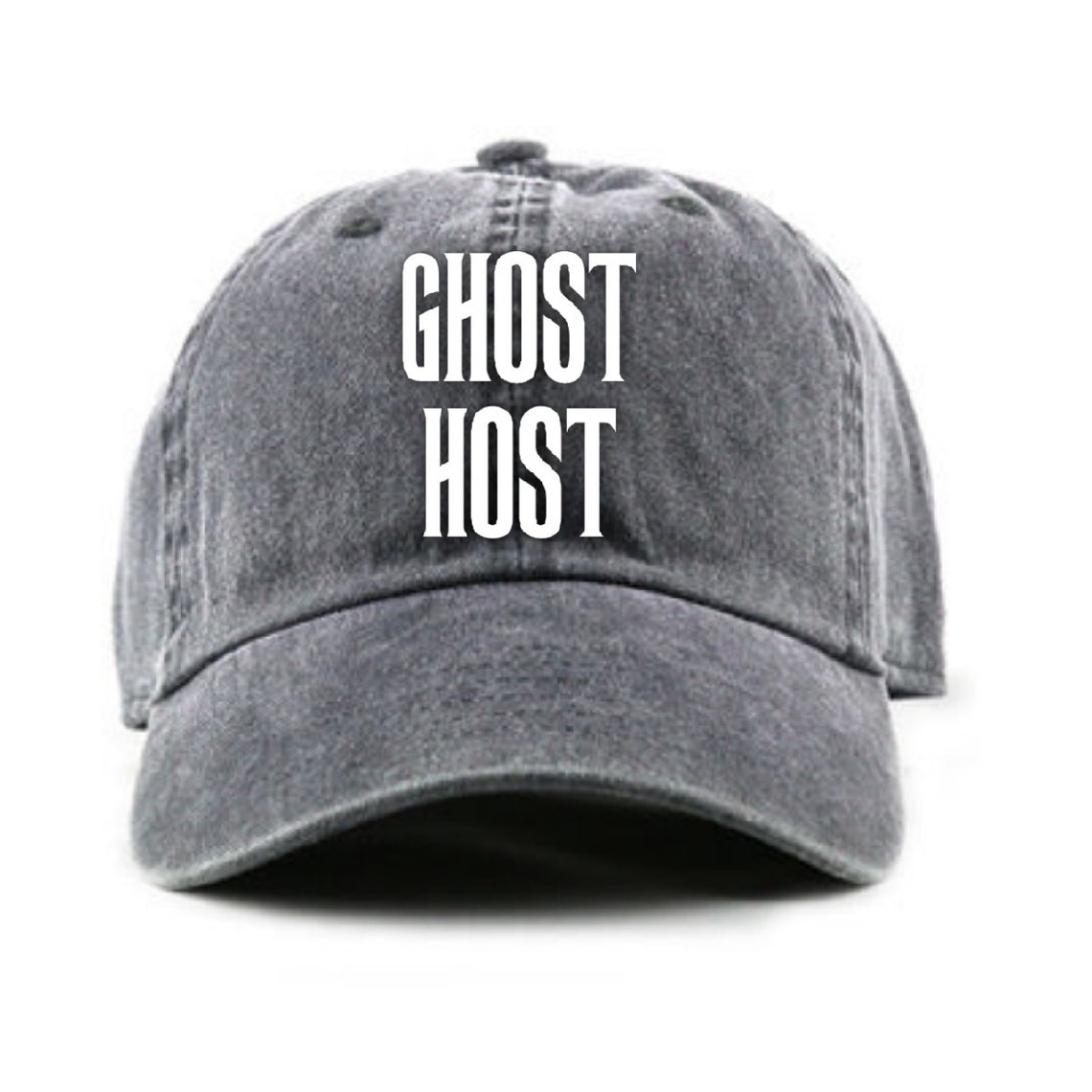 Disney Haunted Mansion Hat/ Ghost Host Baseball Hat/ Haunted - Etsy