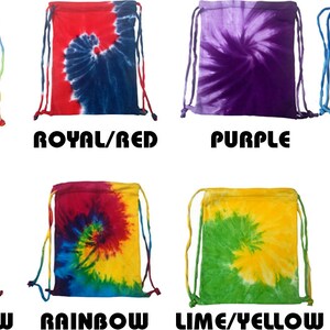 Disney Tie Dye Backpack/glitter Tinkerbell Drawstring Cinch Sack/disney ...