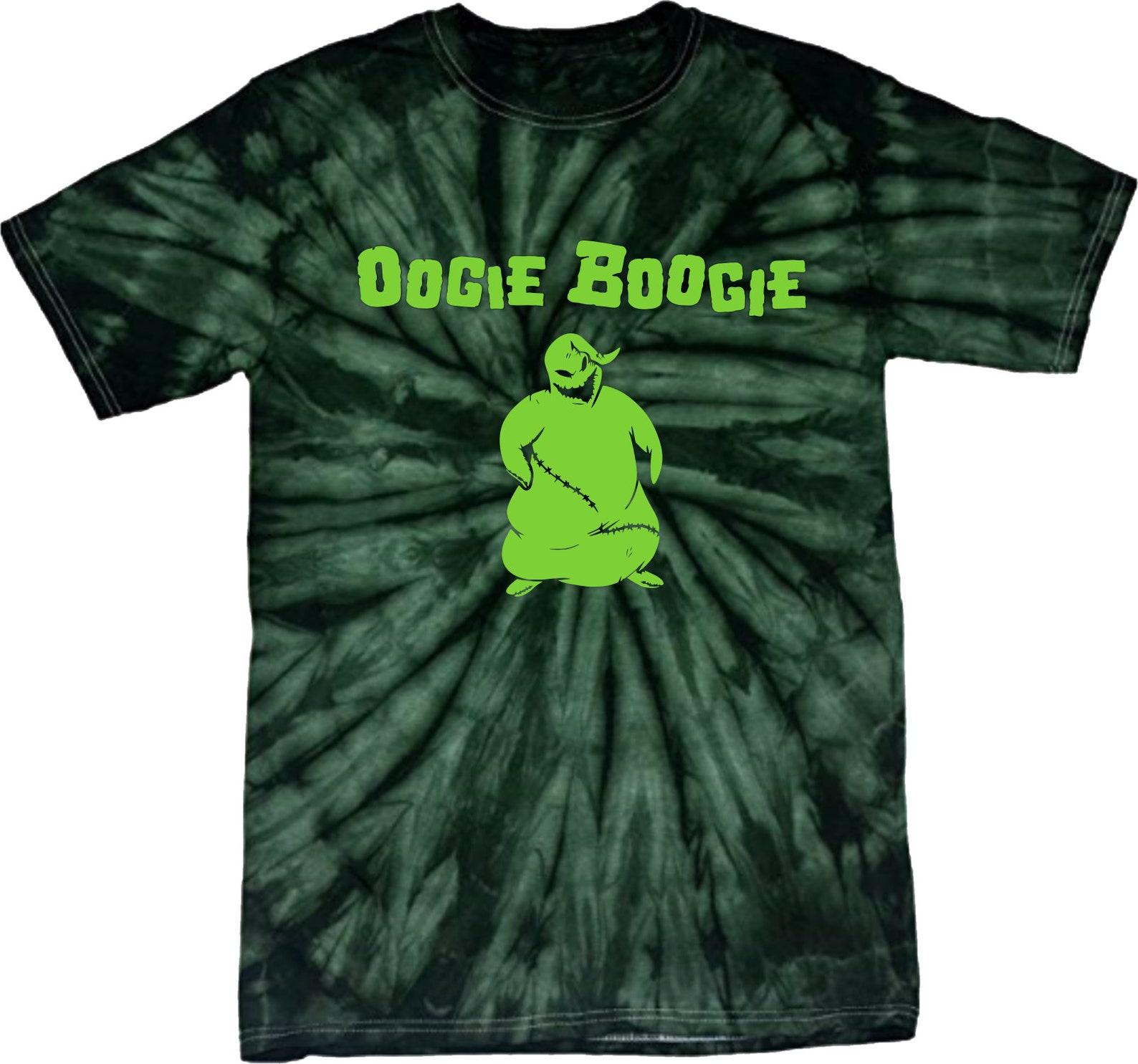 Oogie Boogie Shirts/ Nightmare Before Christmas Tie Dye Adult | Etsy