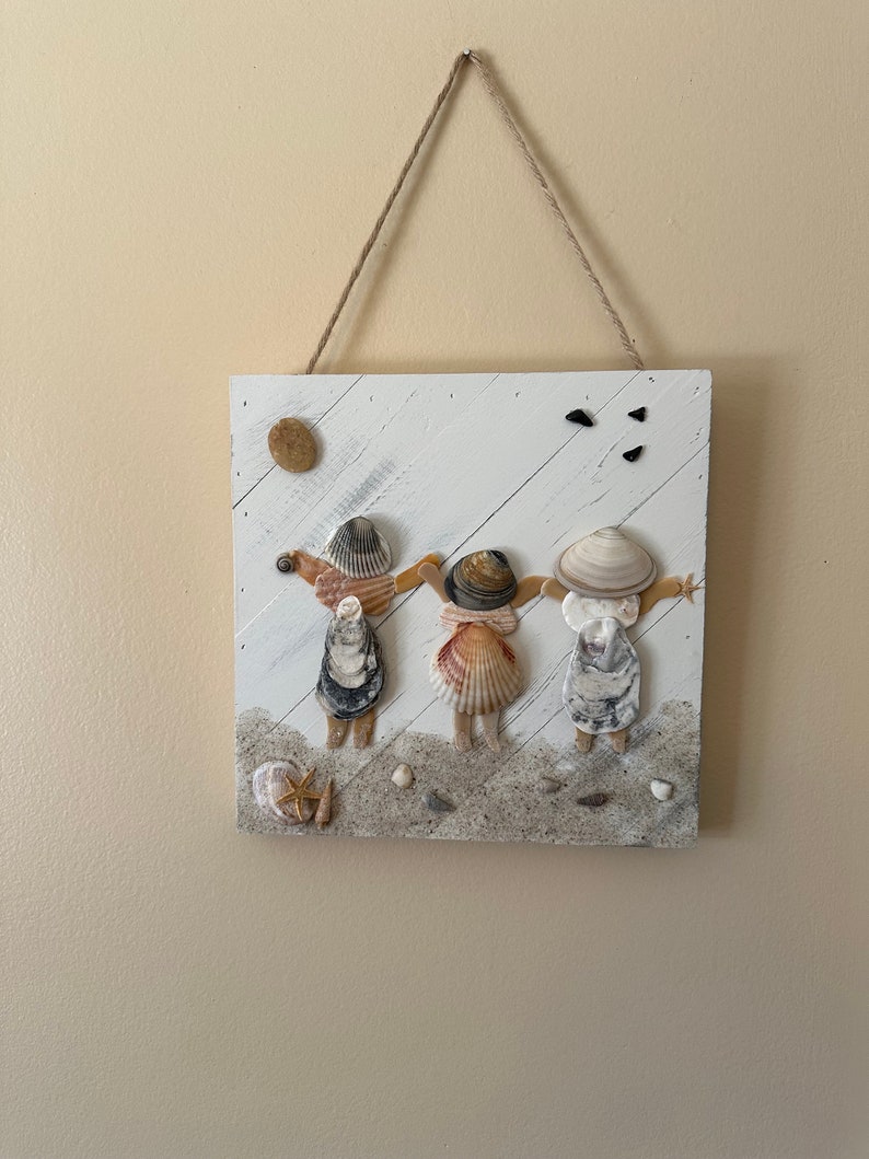 Shell People, Shell Decorations, Sisters, Friends, Family, Shell Women ...