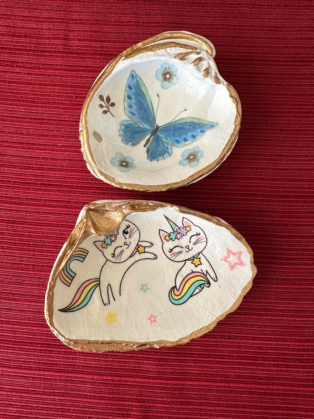 Seashell, Decoupage, Souvenirs, Gifts, Beach Decor, Treasures, Trinket ...