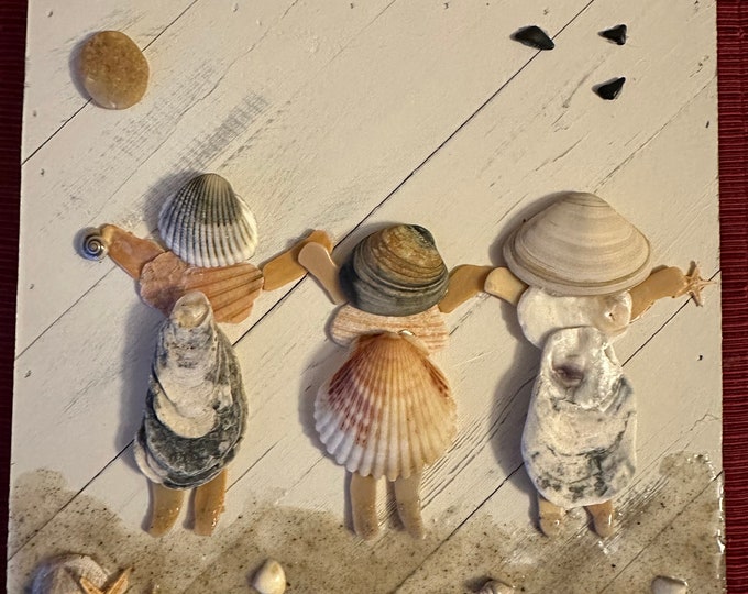 Shell People, Shell Decorations, Sisters, Friends, Family, Shell Women ...