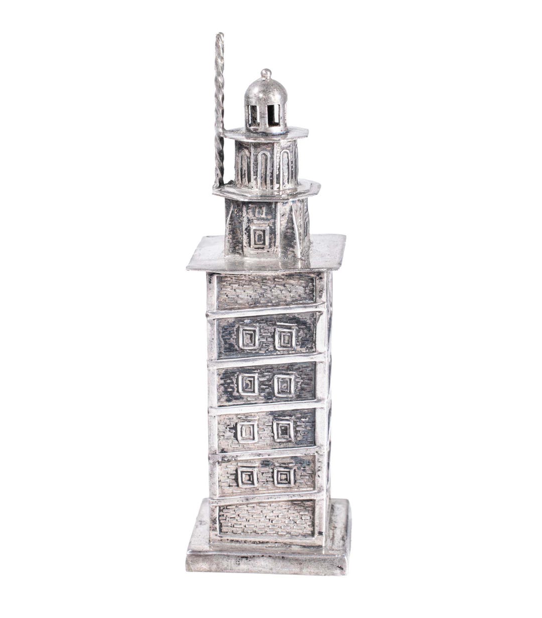 Silver Plate Jewish Spice Tower Besamim - Etsy
