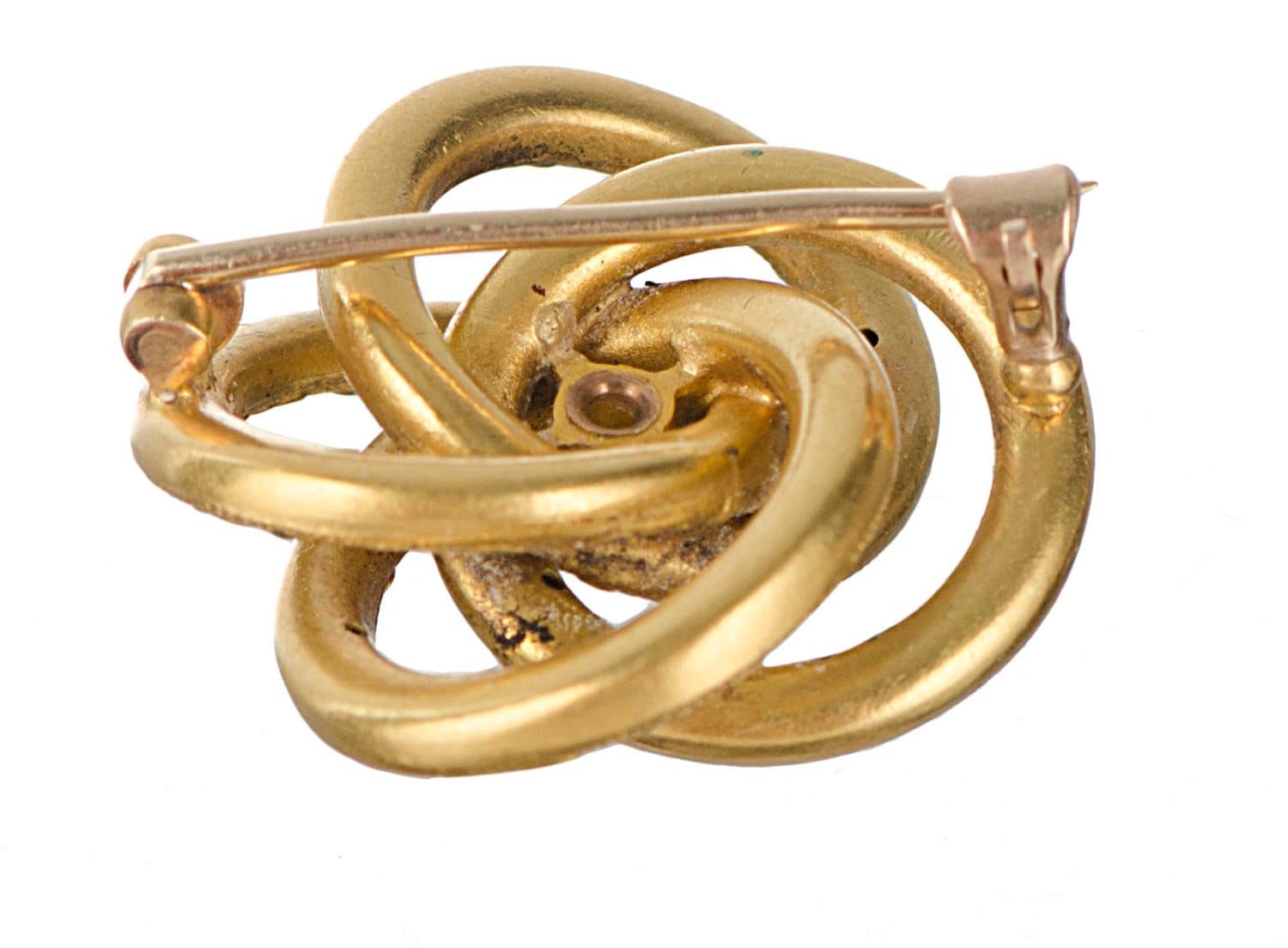 18k Enameled Victorian Brooch/pin With Diamond - Etsy