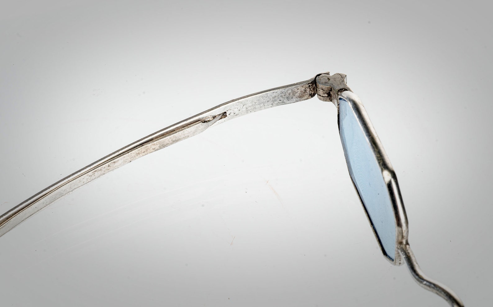 Coin Silver Sliding Temple Eyeglasses Spectacles Sunglasses | Etsy