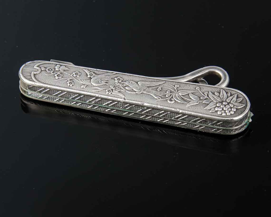 Gorham Sterling Double Folding Button Hook Aesthetic Design | Etsy