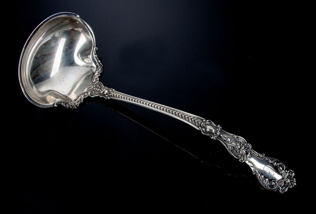 Gorham Henry II Sterling Silver Large Soup Ladle Serving Piece 12 3/4 ...
